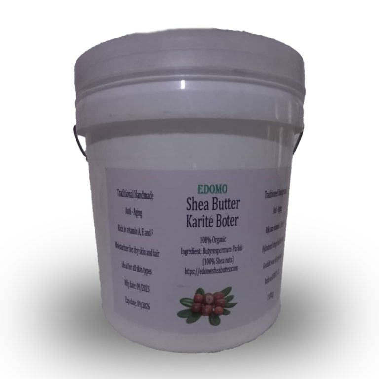 Shea Butter - 10kg Bucket - Edomo Shea Butter